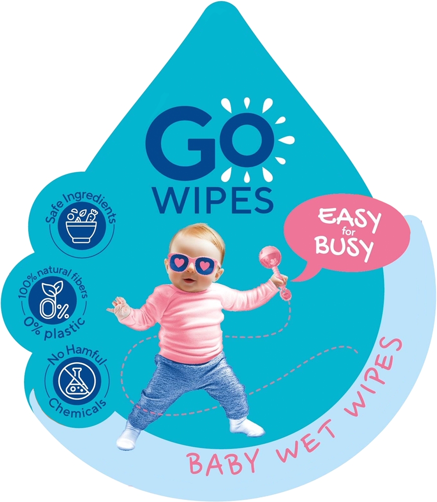 GoWipes Baby Wet Wipes Wet Wipes for children from birth | notino.ie