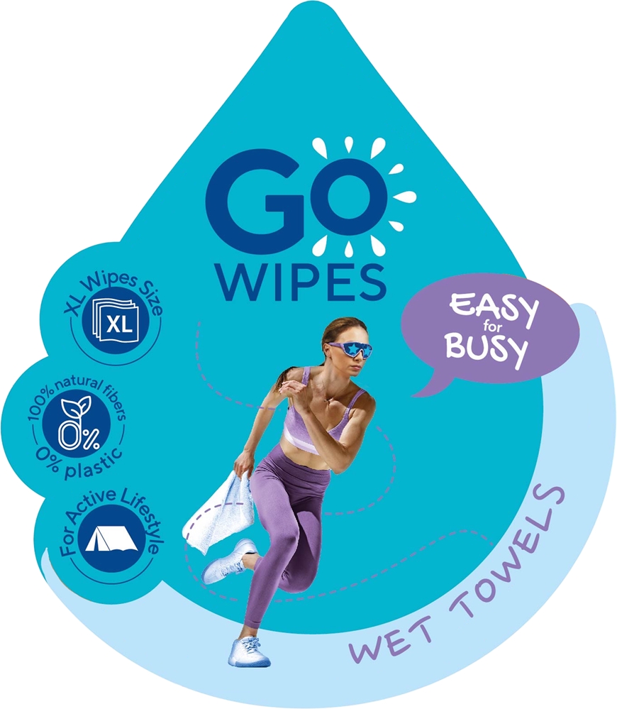 GoWipes Wet Towels Refreshing Wet Wipes | notino.ie