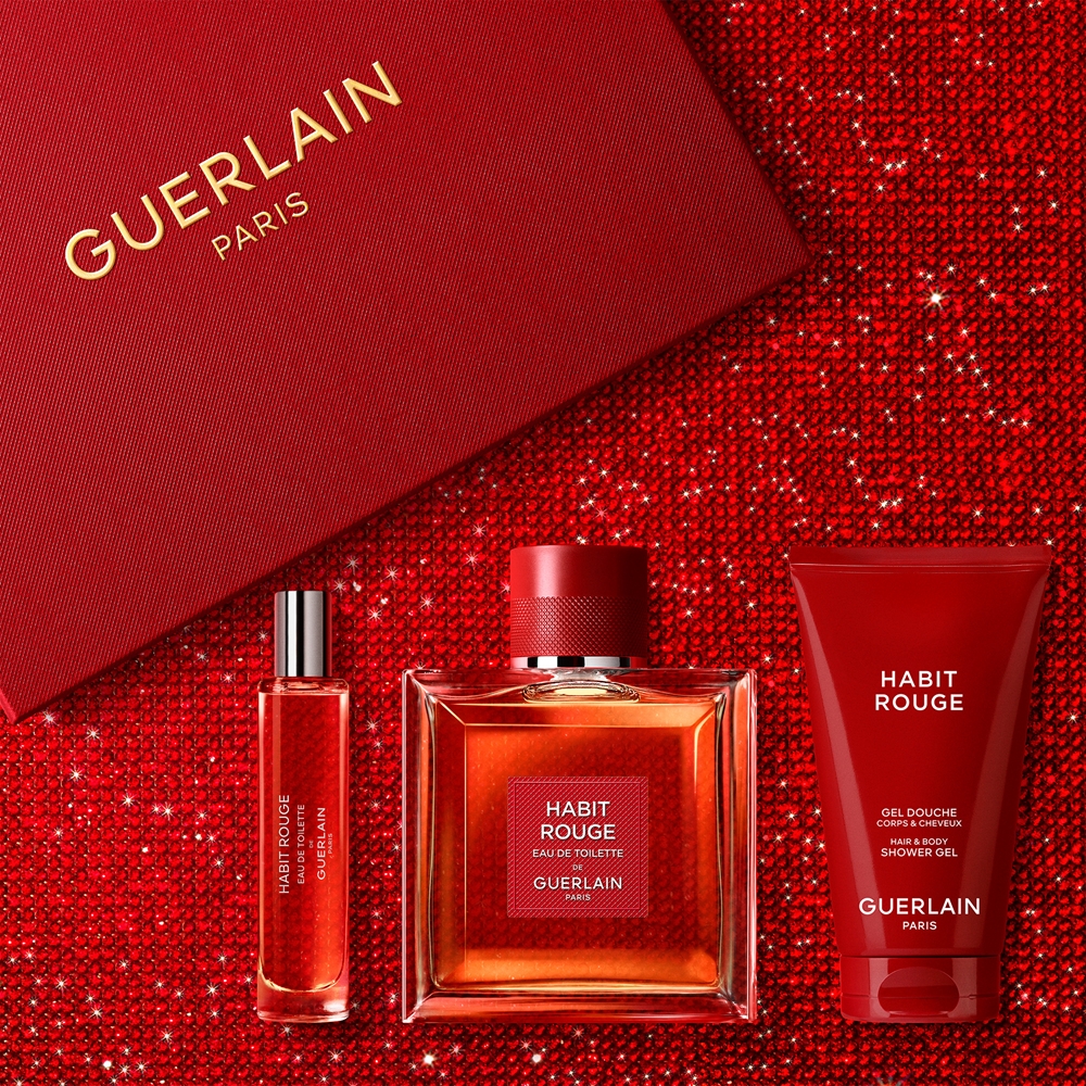 GUERLAIN Habit Rouge coffret cadeau pour homme | notino.fr