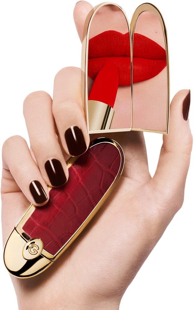 GUERLAIN Rouge G Double Mirror Jewel Case lipstick case with mirror ...