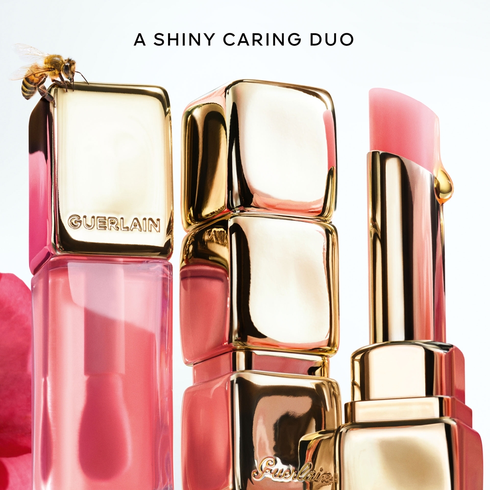 GUERLAIN KissKiss Bee Glow Oil lip oil with honey | notino.co.uk