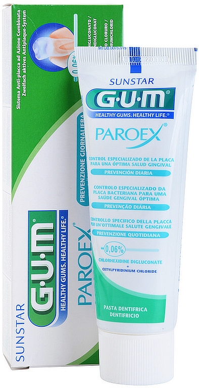 G.U.M Paroex Tandpasta Til behandling af paradentose | notino.dk