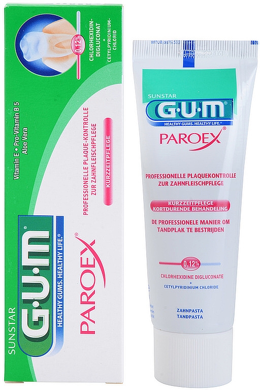 G.U.M Paroex Toothpaste Gum Protection Toothpaste to treat ...