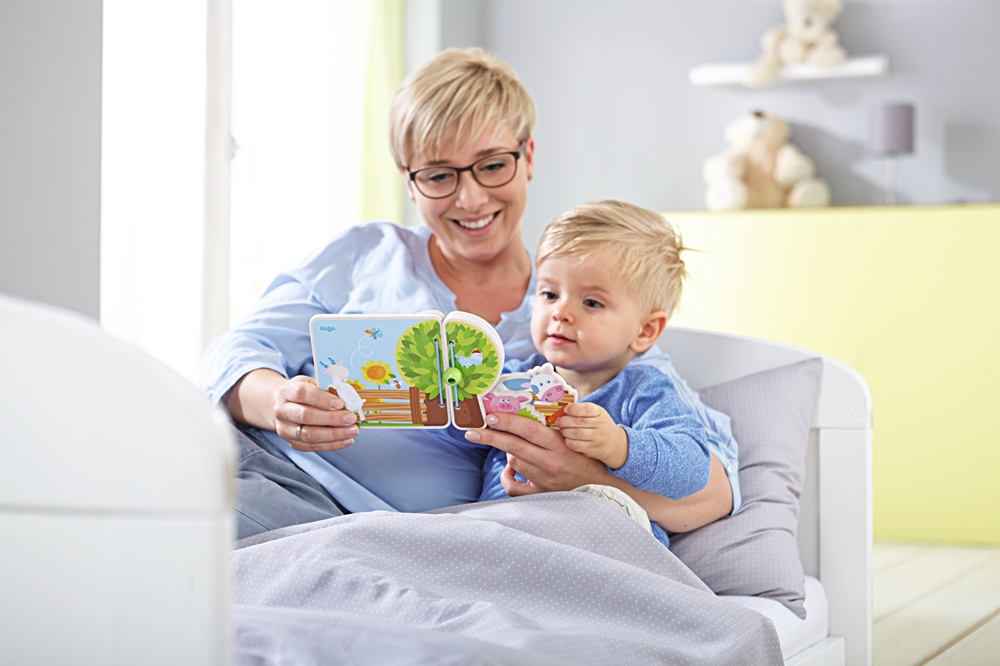 Haba Wooden Book Farm contrast educational book wooden | notino.ie