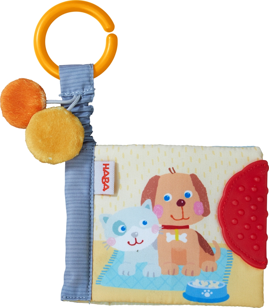 Haba Buggy Book Pets Kontrast-Lernbuch mit Beißring | notino.at