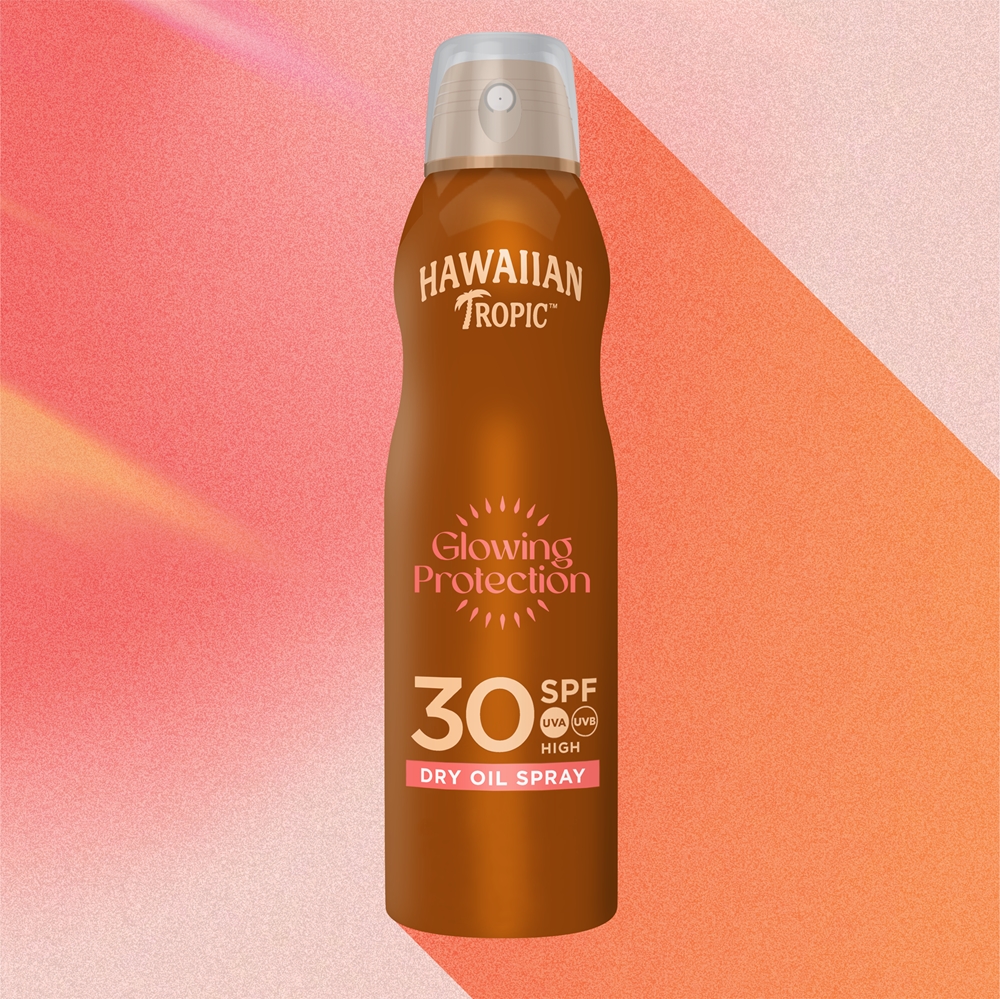 Hawaiian Tropic Glowing Protection Dry Oil Spray Dry Sunscreen Oil in ...