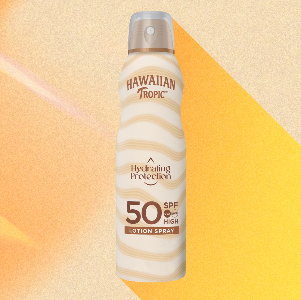 Hawaiian Tropic Hydrating Protection Lotion Spray Sun Spray SPF 50 ...