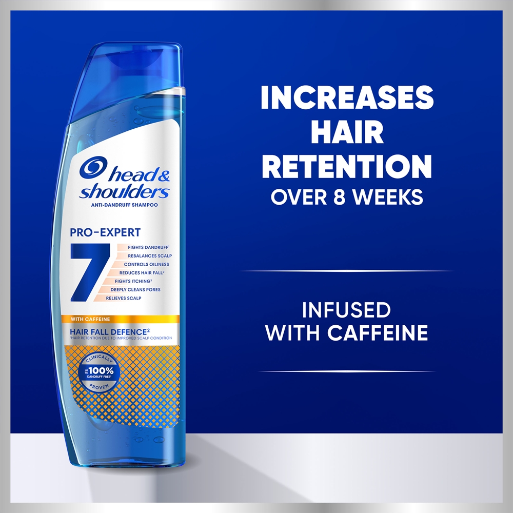 Head & Shoulders Pro-Expert 7 Hair Fall Defense anti-dandruff and anti ...