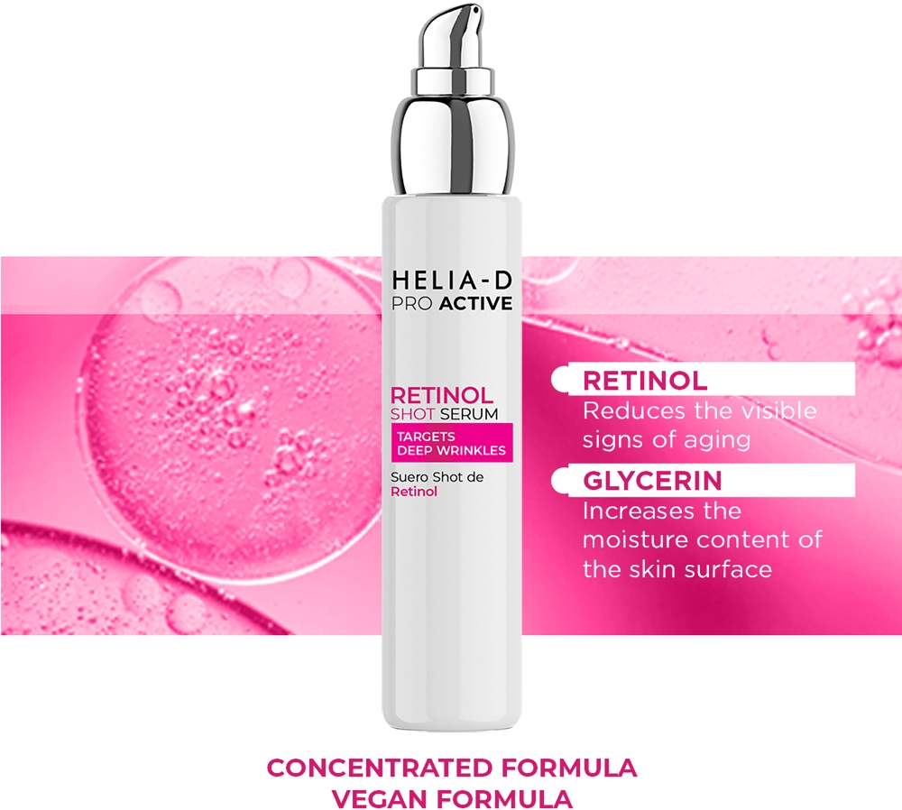 Helia-D Pro Active Retinol Moisturizing Serum with retinol | notino.ie