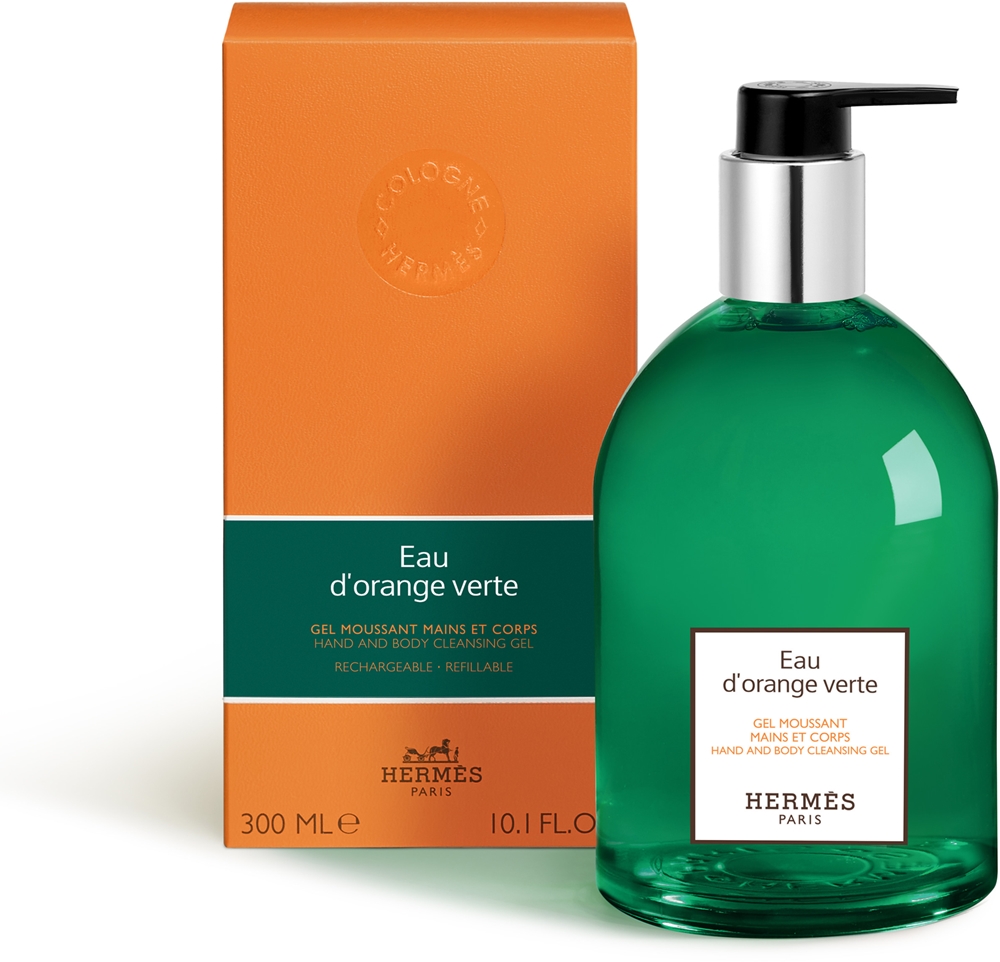 HERMÈS Le Bain Eau d'orange verte gel moussant recharge | notino.be