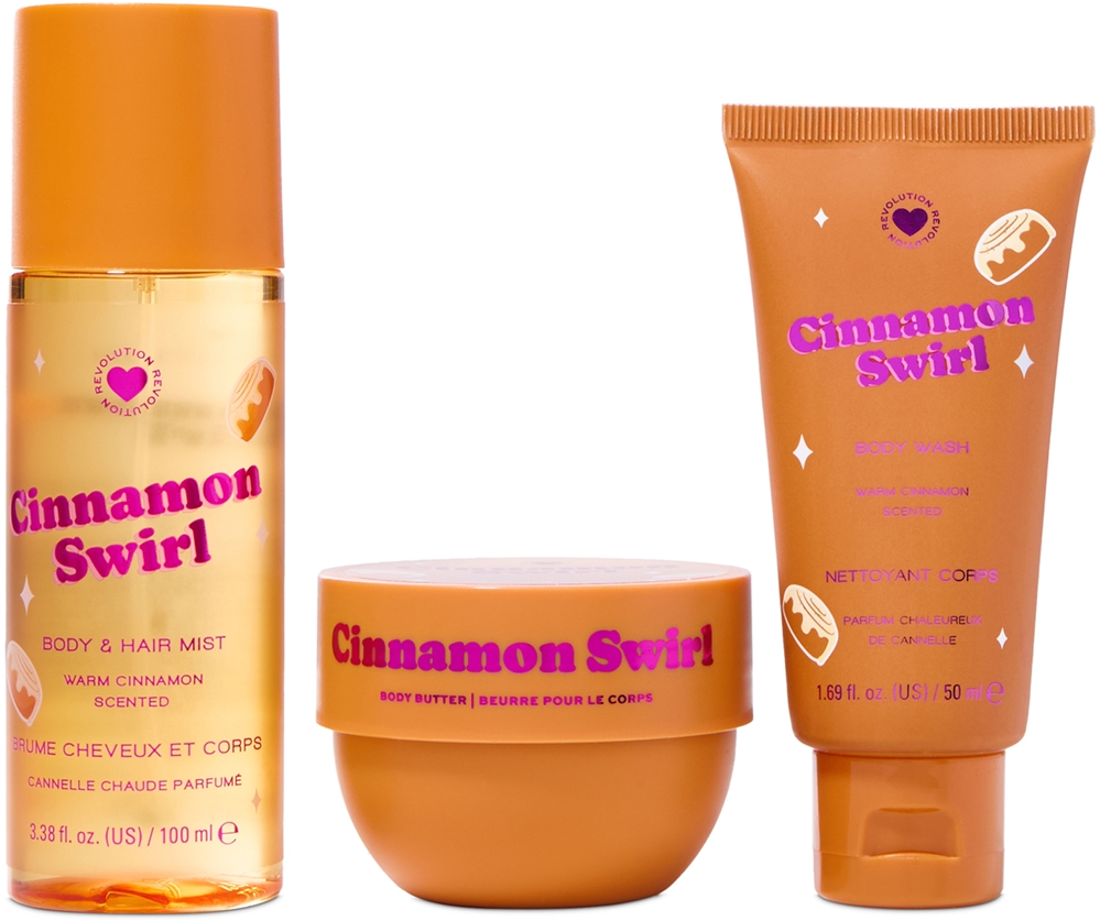 I Heart Revolution Xmas 2025 Cinamon Swirl Christmas gift set for the ...