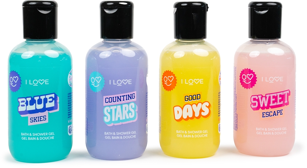 I Love Foam Party Gift Set for the shower | notino.ie