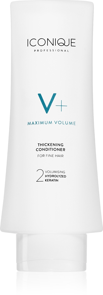 ICONIQUE Professional V+ Maximum volume 3 steps for thick and bouncy ...