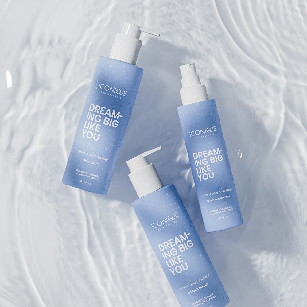 ICONIQUE Professional DREAMING BIG LIKE YOU Volume & Thickness ...