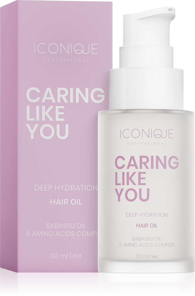 ICONIQUE Professional CARING LIKE YOU Deep Hydration Moisturizing Oil ...