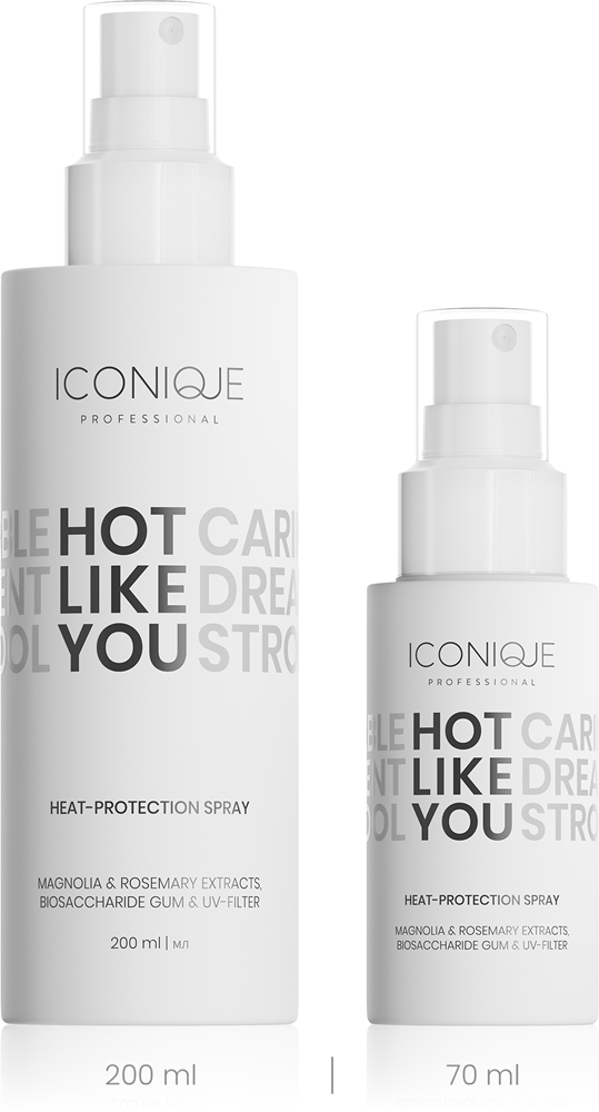 ICONIQUE Professional HOT LIKE YOU Heat-protection термозахисний спрей ...