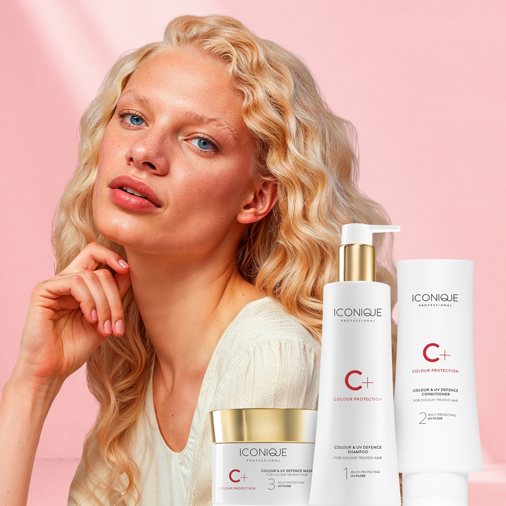 ICONIQUE Professional C+ Colour Protection Colour & UV defence shampoo ...