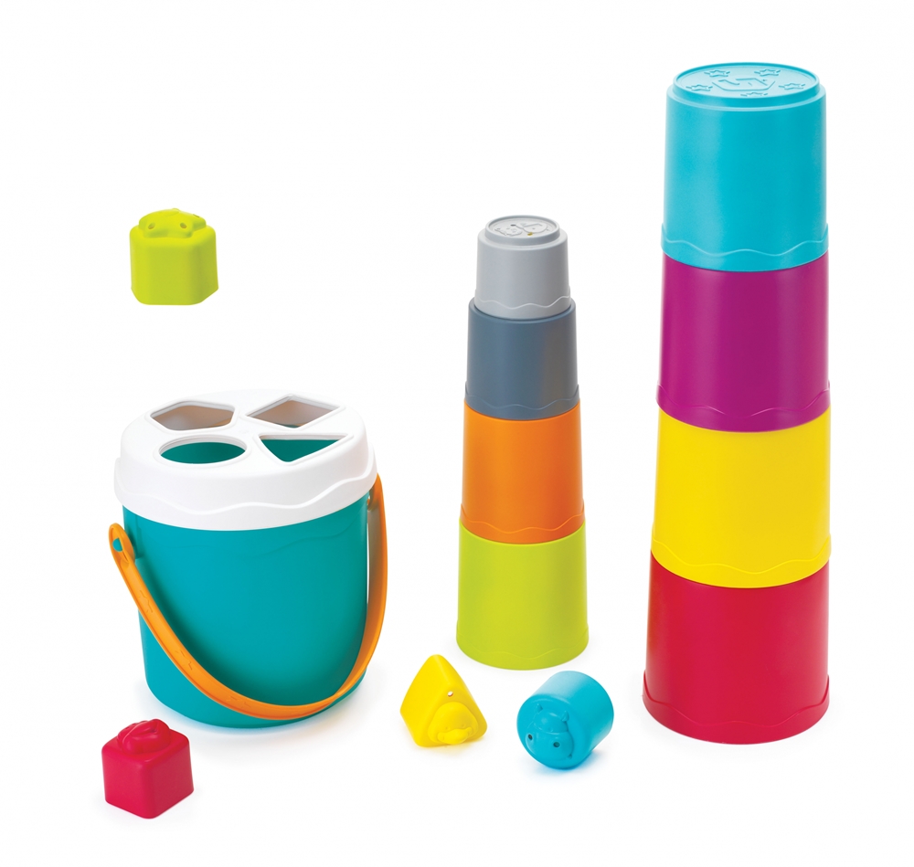 Infantino Stack, Sort & Spin toy set 3-in-1 | notino.co.uk