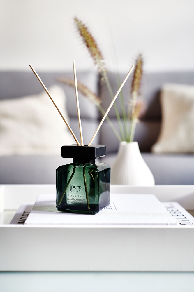 ipuro Essentials Black Bamboo aroma diffuser with filling | notino.ie