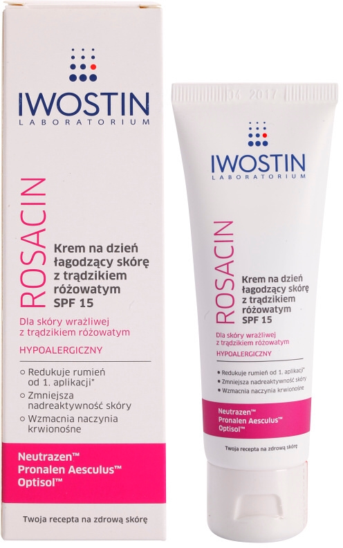 Iwostin Rosacin Soothing Day Cream against Redness SPF 15 | notino.co.uk