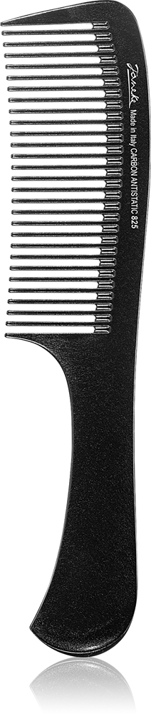 Janeke Carbon Fibre Handle Comb for Hair Colour Application Comb ...