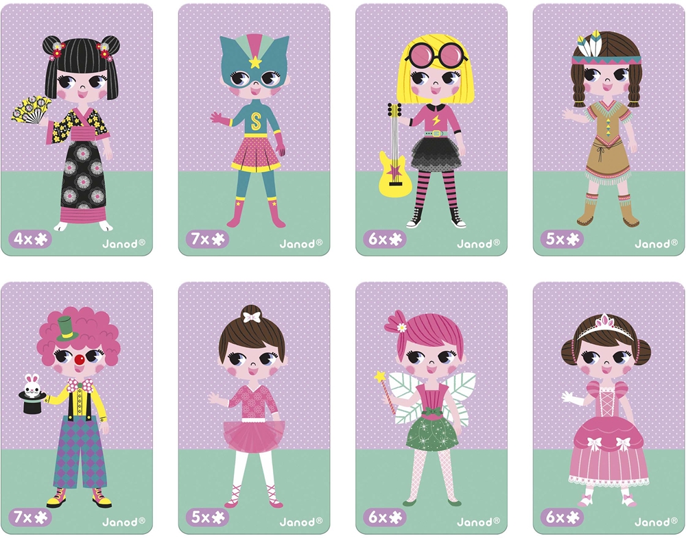 Janod Magnetibook Costumes magnetic plate | notino.co.uk