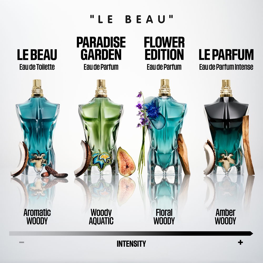Jean Paul Gaultier Le Beau Flower Edition Eau de Parfum para hombre | notino.es
