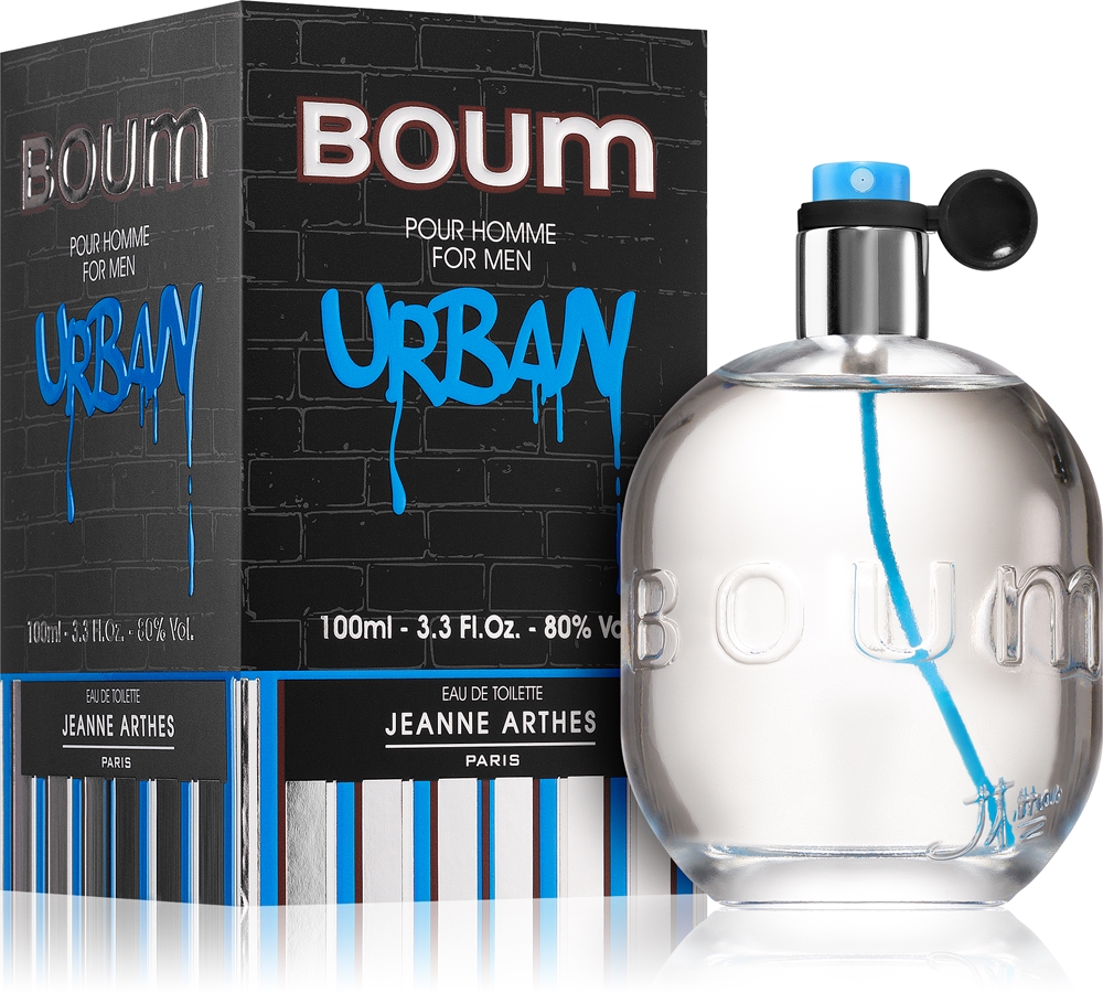 Jeanne Arthes Boum Urban eau de toilette for men | notino.co.uk