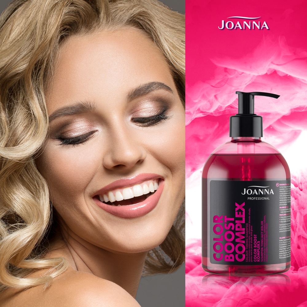 Joanna Professional Color Boost Complex Shampoo zum Neutralisieren von ...