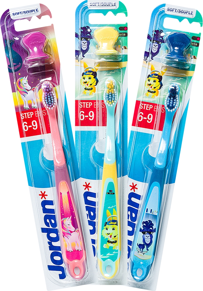 Jordan Step by Step 6-9 years οδοντόβουρτσα για παιδιά | notino.gr