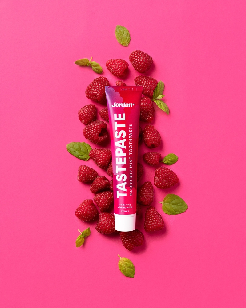 Jordan Tastepaste Raspberry Mint toothpaste | notino.co.uk