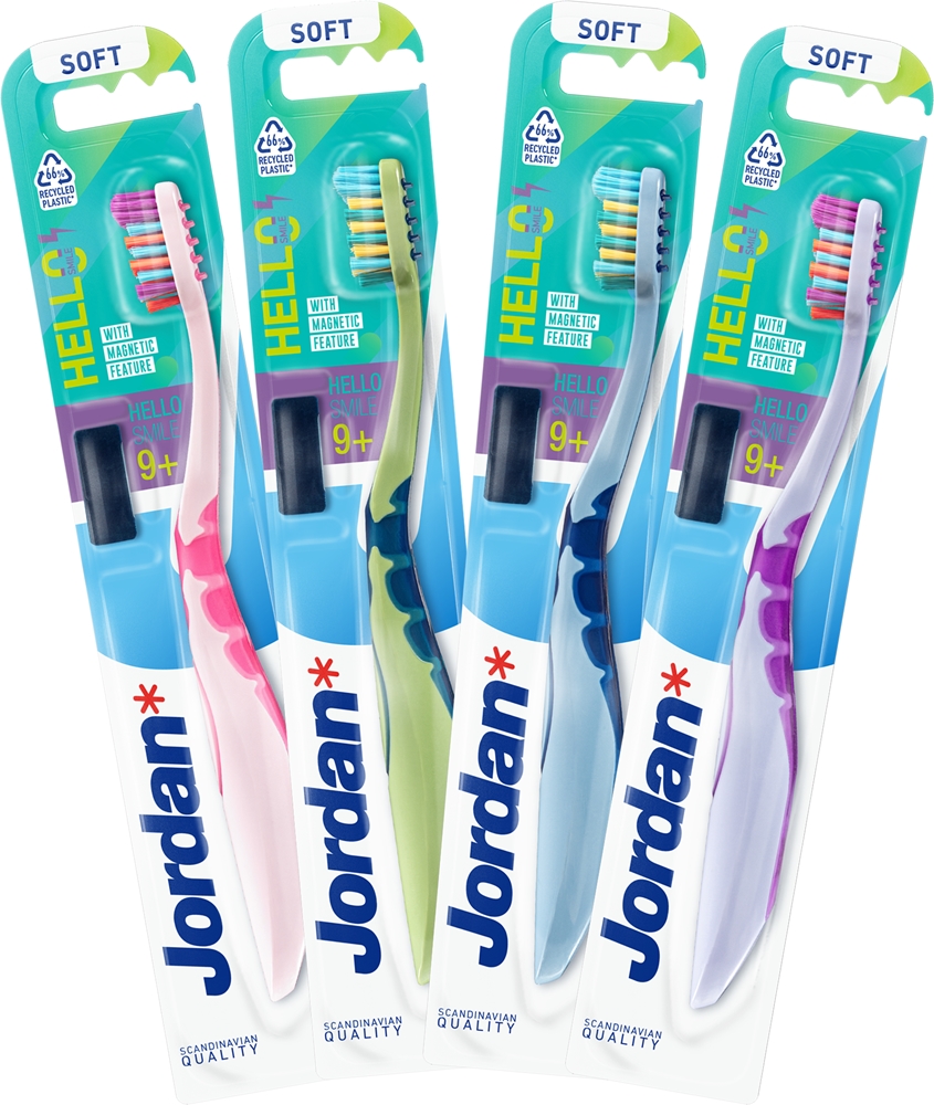 Jordan Hello Smile Soft Toothbrush for children | notino.ie