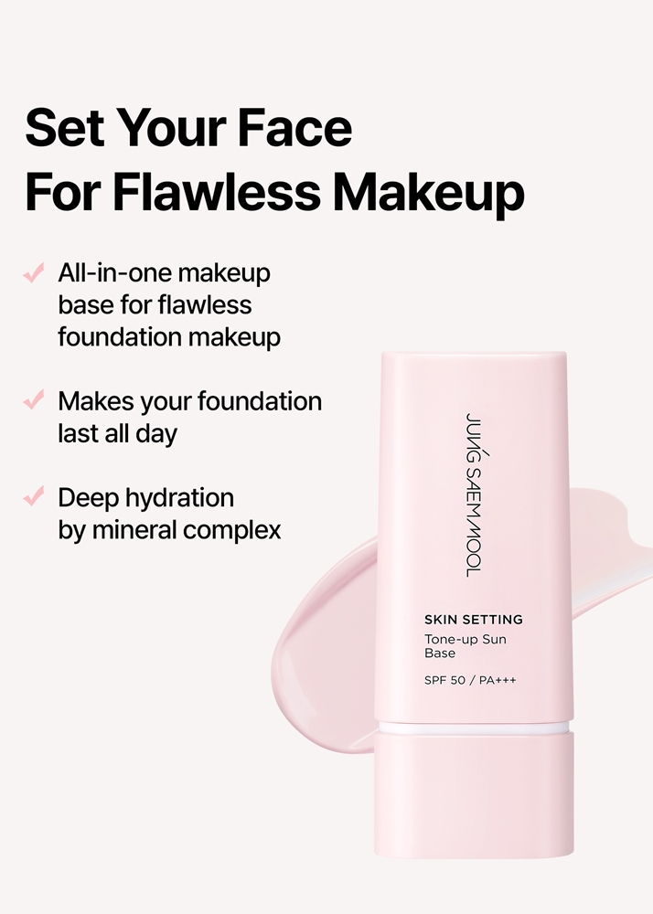 JUNG SAEM MOOL Skin Setting Tone-up Sun Base SPF50+ makiažo bazė su ...