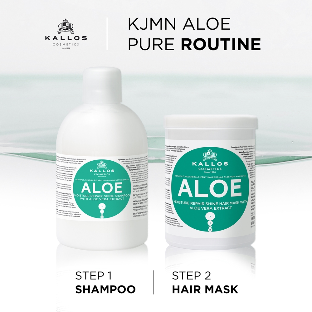 Kallos KJMN Professional Aloe Restoring Shampoo with aloe vera | notino.ie