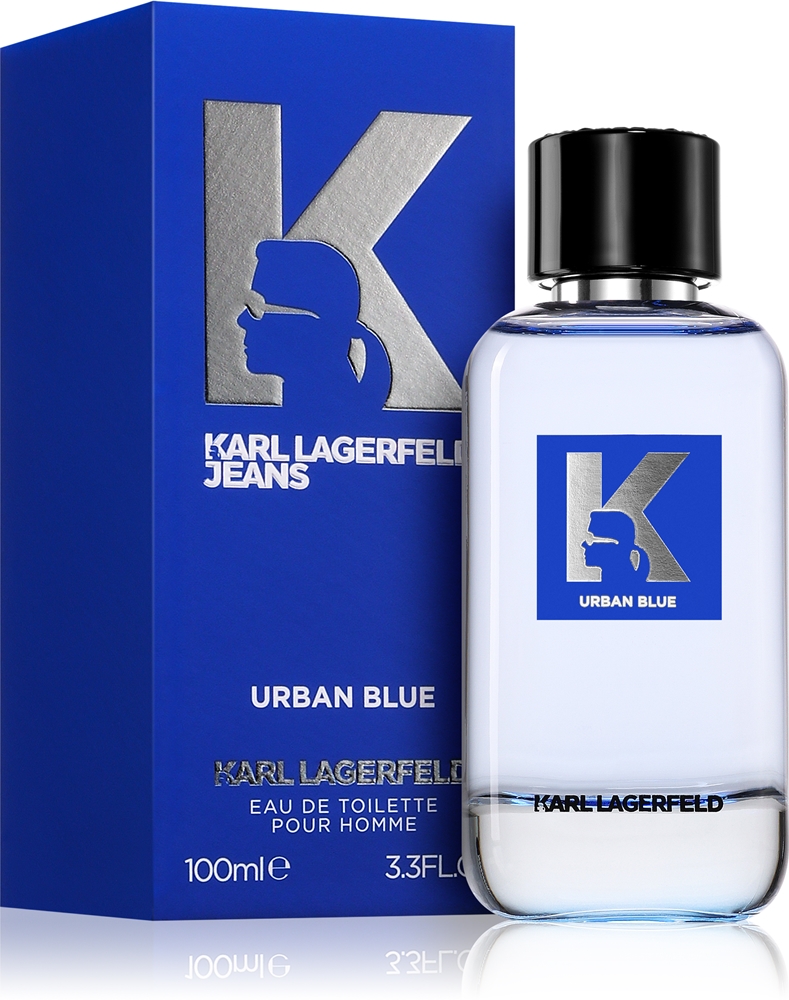 Karl Lagerfeld Jeans Urban Blue Eau de Toilette para homens | notino.pt