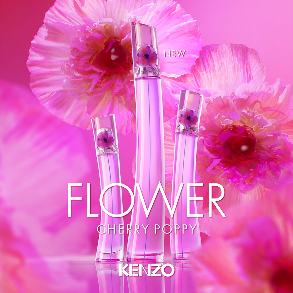 KENZO Flower by Kenzo Cherry Poppy eau de parfum for women | notino.co.uk
