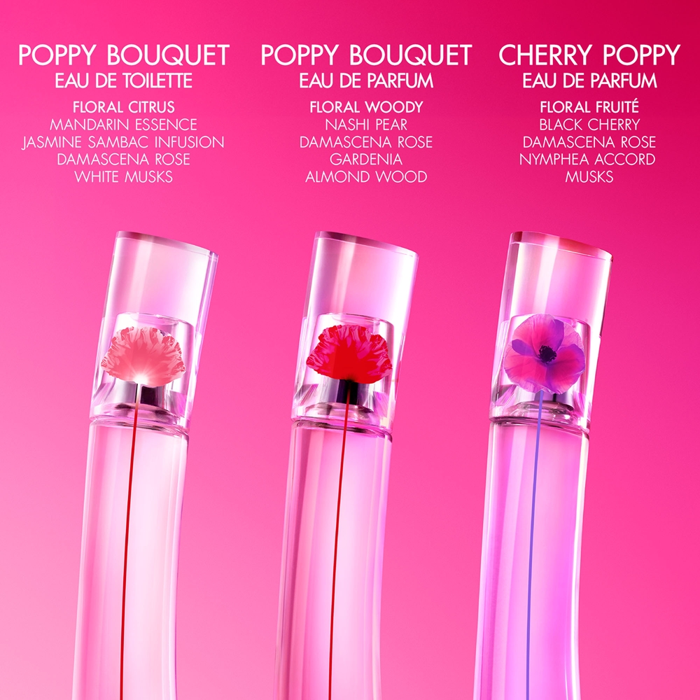 KENZO Flower by Kenzo Cherry Poppy eau de parfum for women | notino.co.uk