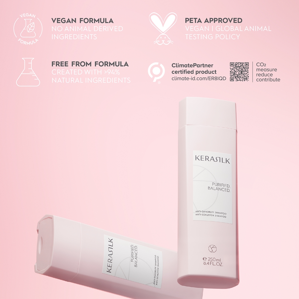 KERASILK Essentials Anti-Dandruff Shampoo Gentle Shampoo for dandruff ...