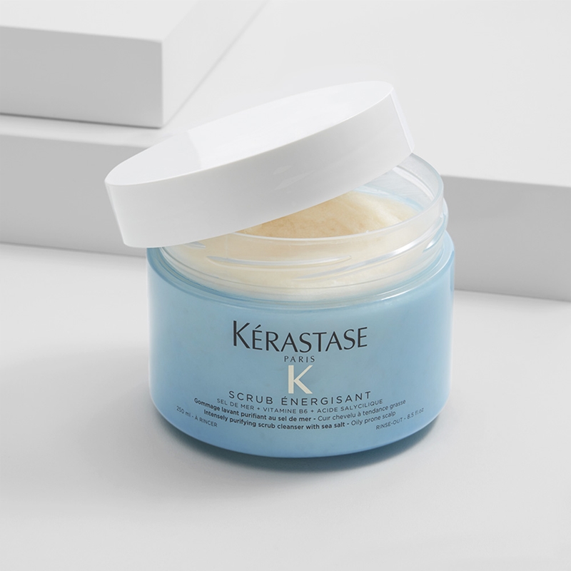 Kérastase Fusio Scrub Énergisant cleansing scrub for oily scalp ...