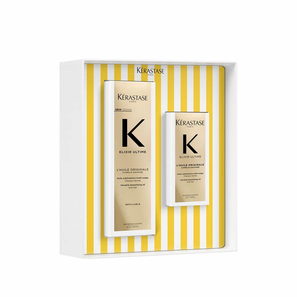 Kérastase Elixir Ultime L'huile Originale Gift Set for all hair types ...