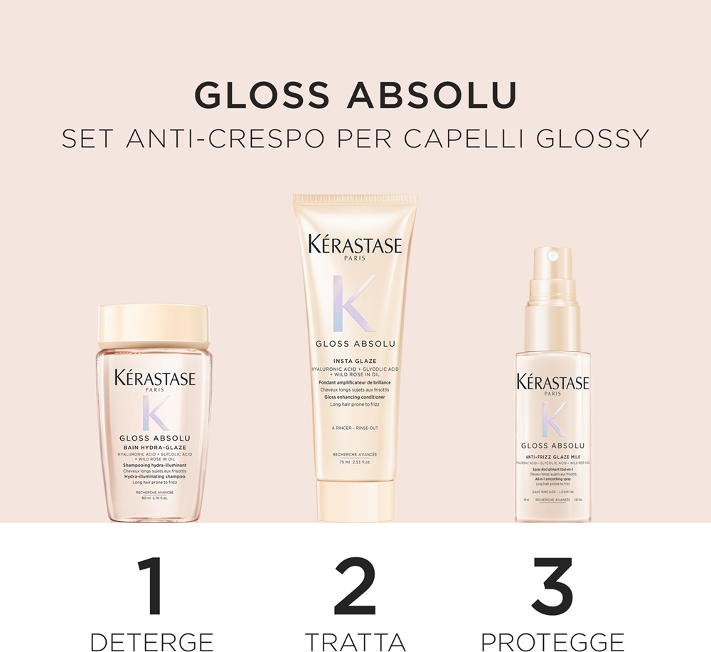 Kérastase Gloss Absolu coffret para cabelo brilhante e macio | notino.pt