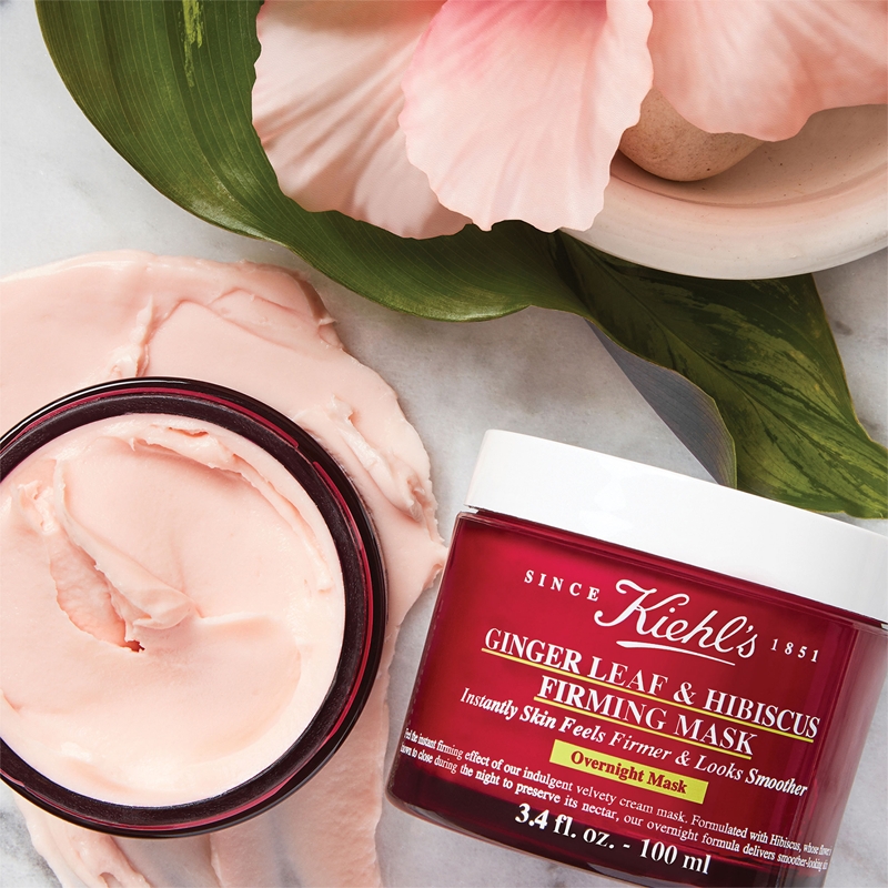 Kiehl's Ginger Leaf & Hibiscus Firming Mask maska za spanje | notino.si