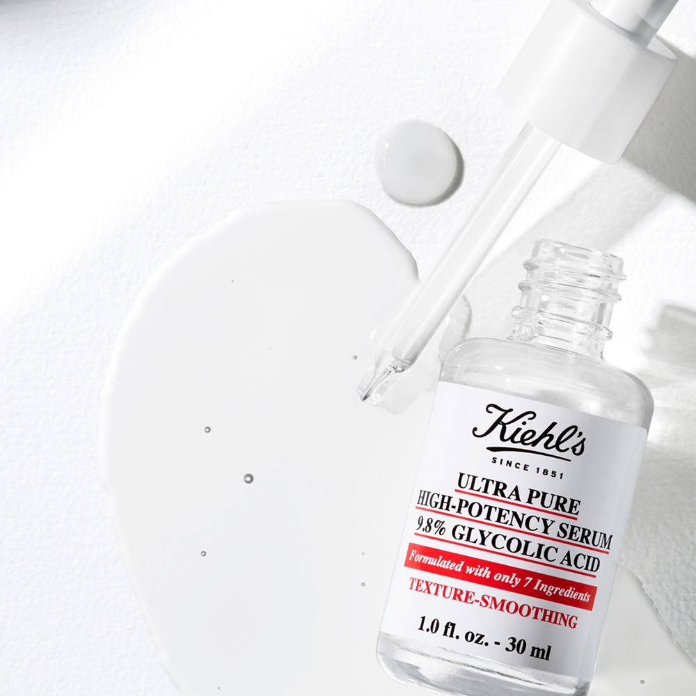 Kiehl's Ultra Pure High-Potency Serum 9.8% Glycolic Acid Concentrated ...