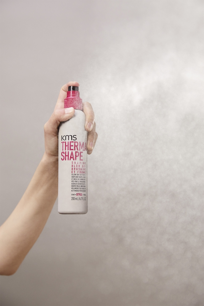 KMS Thermashape Shaping Blow Dry hairspray for hold and shape | notino ...