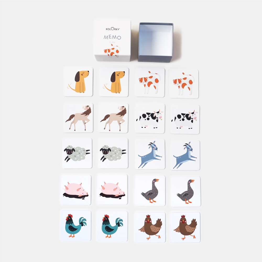 Kolorky Memo Game Farm Pairs | notino.ch