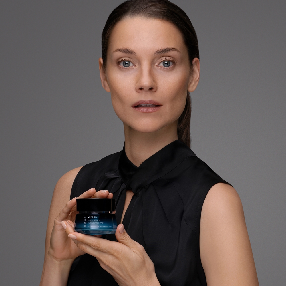 KORIKA Korean Heritage Silk & 8 Types of Hyaluronic Acid Silk Sleeping ...