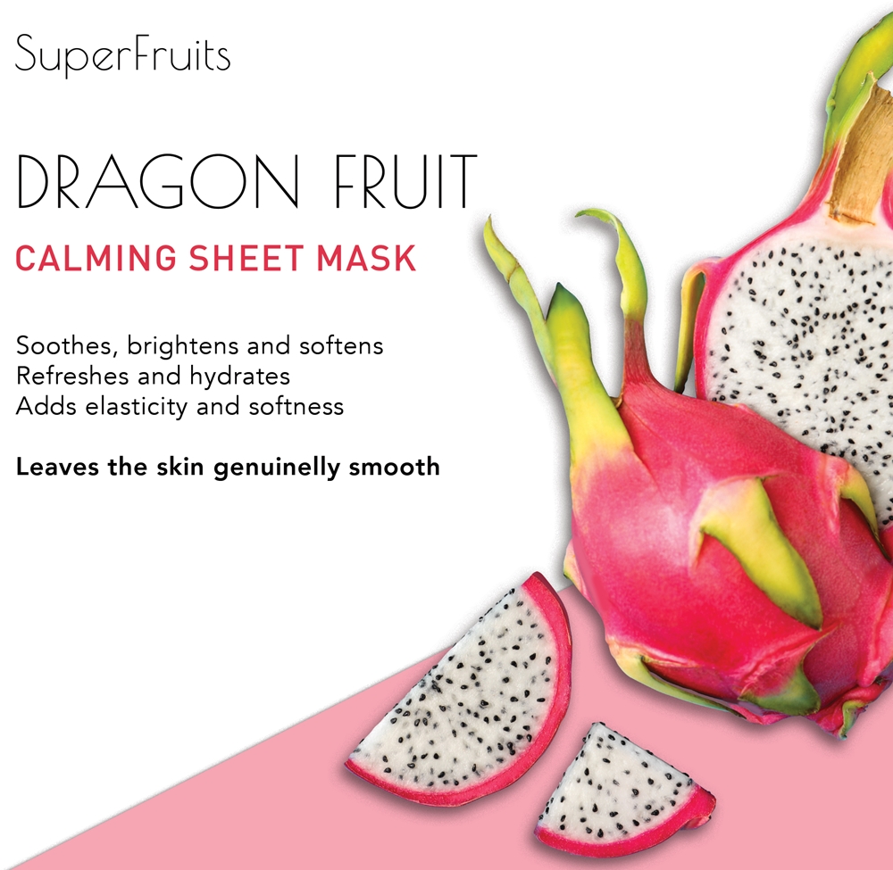 KORIKA SuperFruits Dragon Fruit - Calming Sheet Mask soothing sheet ...