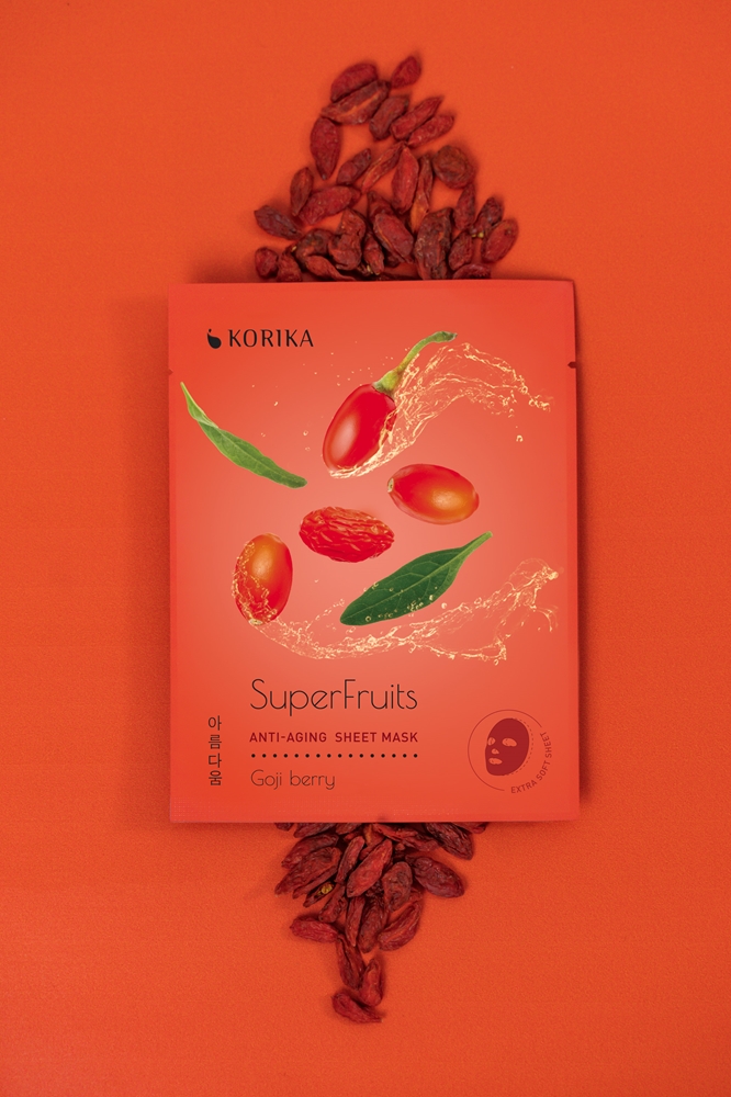 KORIKA SuperFruits Goji Berry - Anti-aging Sheet Mask mascarilla facial ...