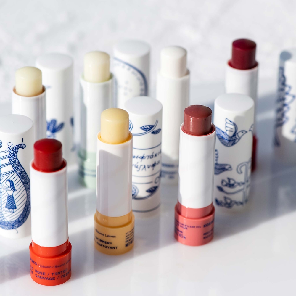 Korres Mediterranean Grape tinted lip balm with moisturising effect ...