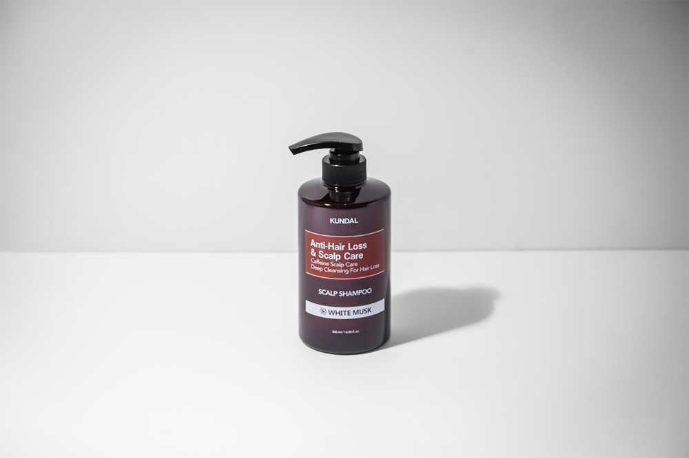 KUNDAL Caffeine Shampoo White Musk Natuurlijke Shampoo tegen Haaruitval ...